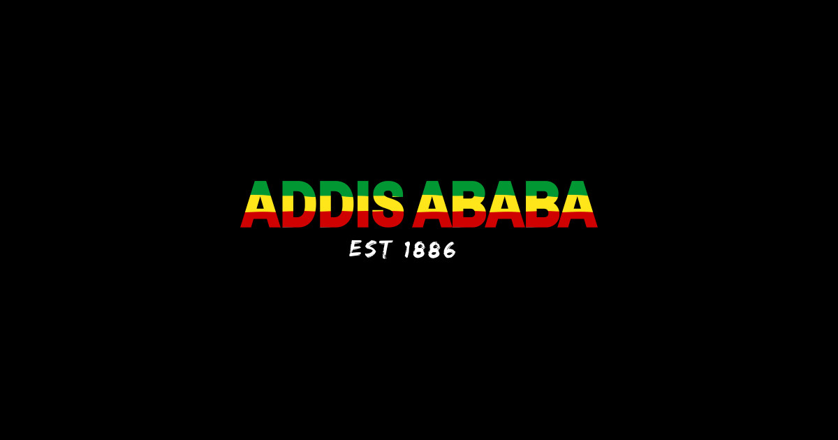 Addis Ababa - Ethiopia - Sticker | TeePublic