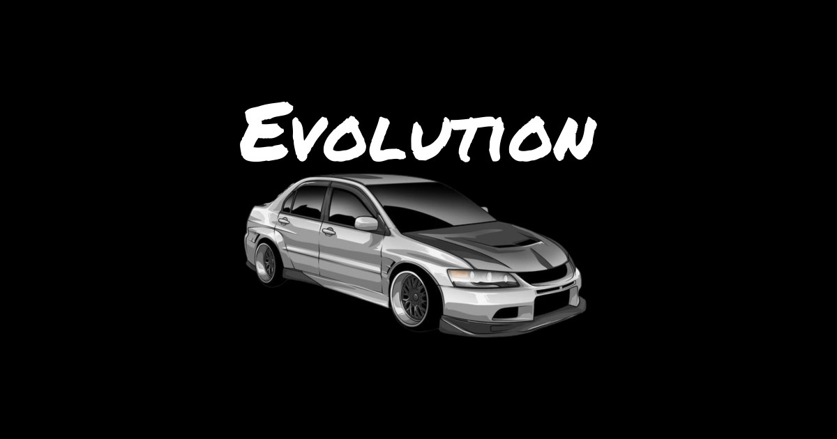 Evolution - Evo - Sticker | TeePublic