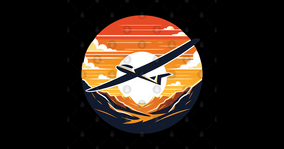 Glider Plane Pilot Sailplane Biplane aerial floating soaring ...