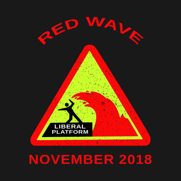 Red Wave T-shirt November 2018 - Red Wave November 2018 - T-Shirt ...
