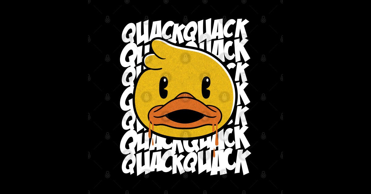Rubber duck lol laughing out loud - Rubber Duck - Magnet | TeePublic
