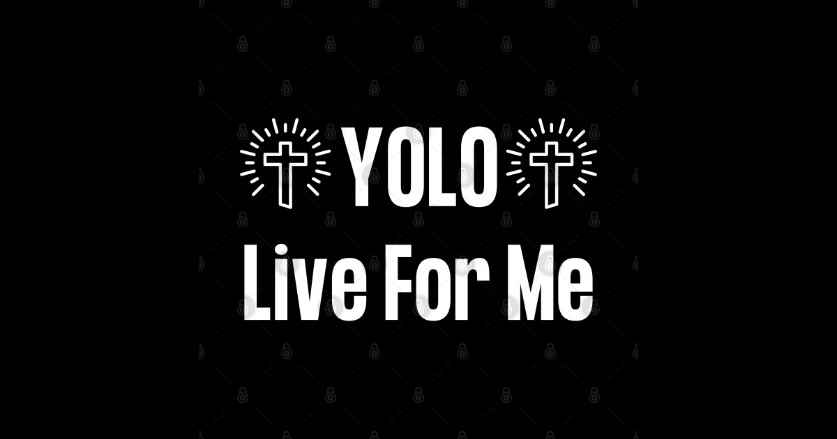 Yolo Jesus - Yolo Jesus - Sticker | TeePublic