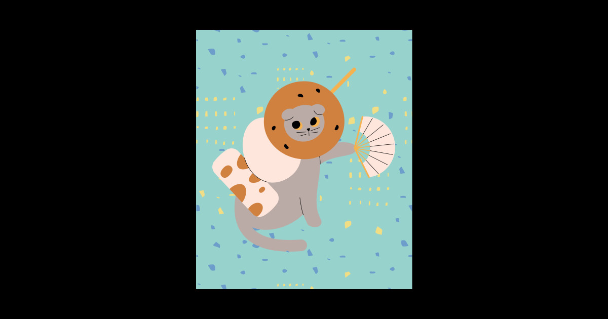 Oden cat - Oden Cat - Sticker | TeePublic