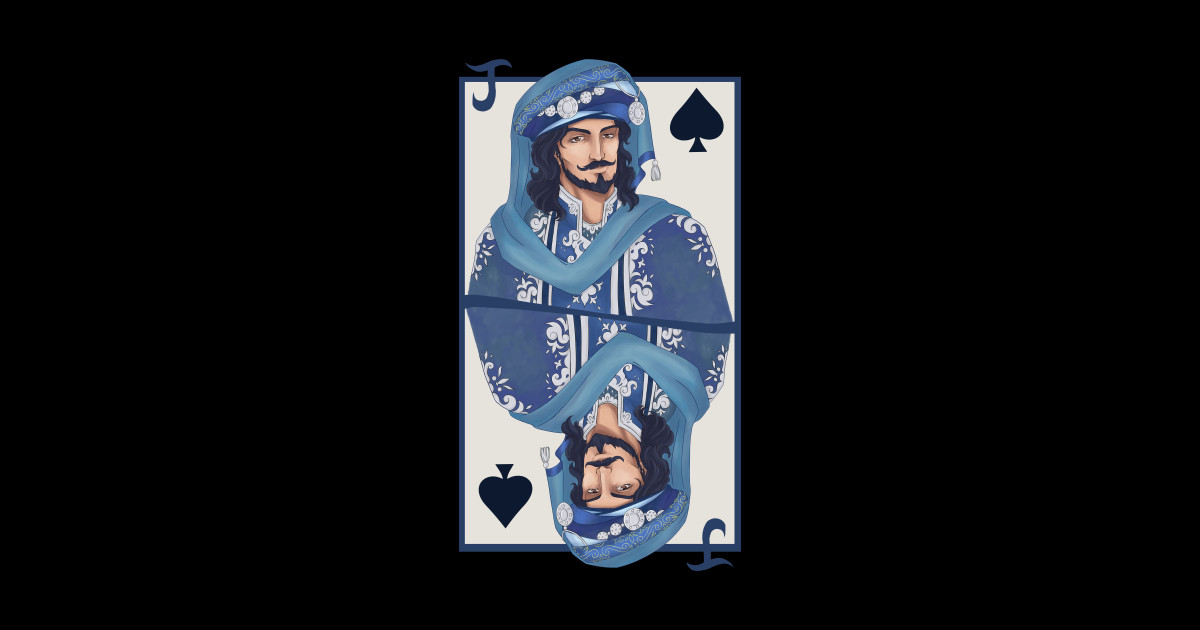 Baloot Prince Card - Cards - Sticker | TeePublic