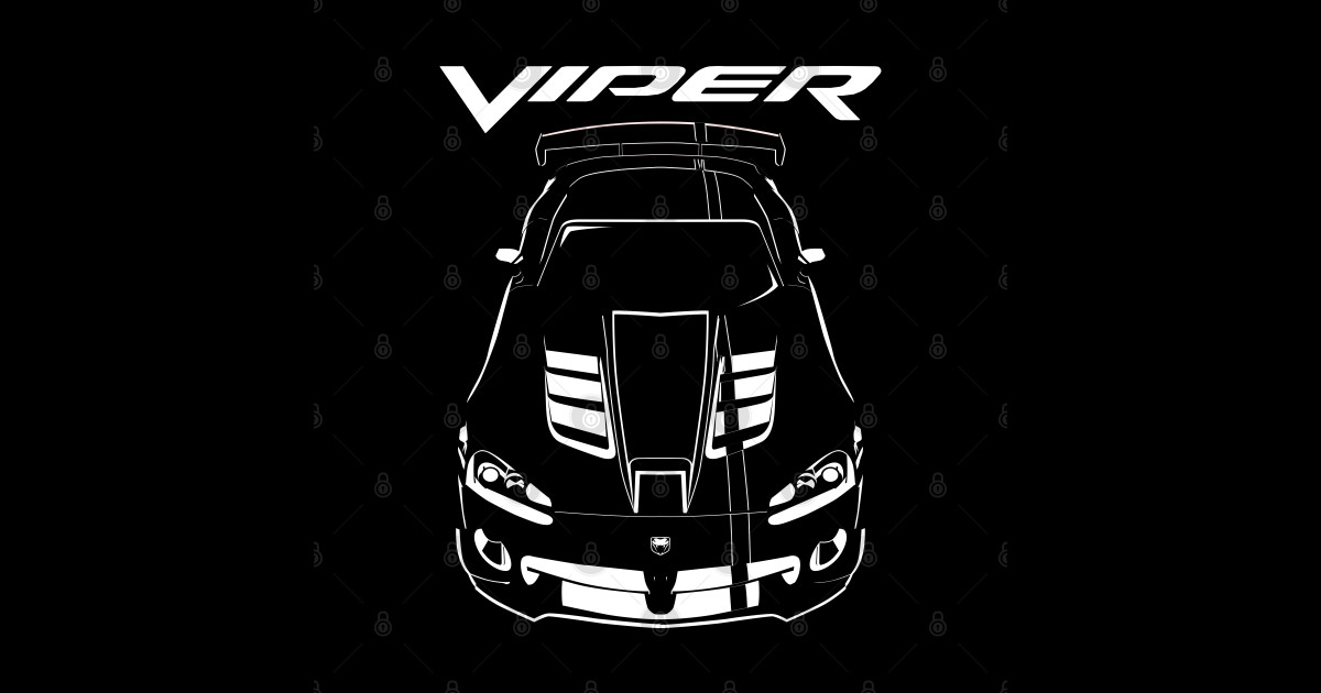 Dodge Viper ACR 4th generation - Viper Acr - Sticker | TeePublic