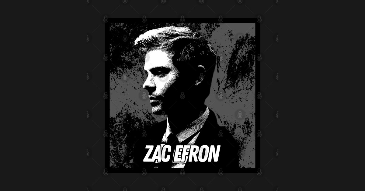 Zac Efron Classic Art - Zac Efron Classic - T-Shirt | TeePublic