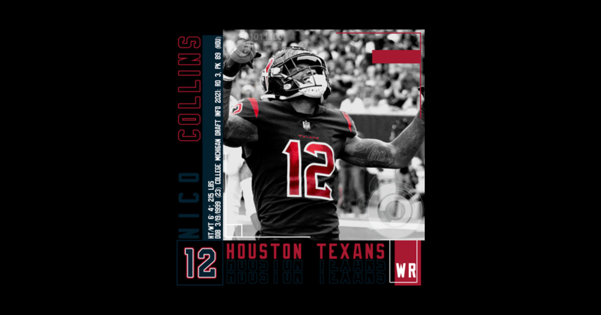 Nico Collins Paper Poster - Nico Collins - Sticker | TeePublic