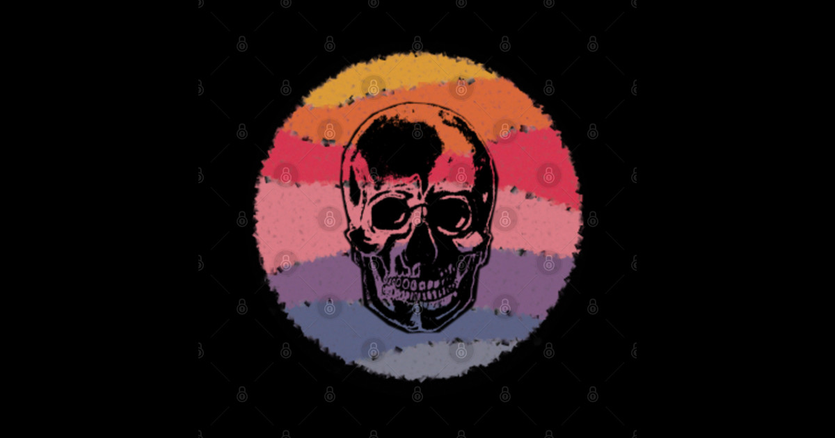 Skull Orb - Skull - Sticker | TeePublic