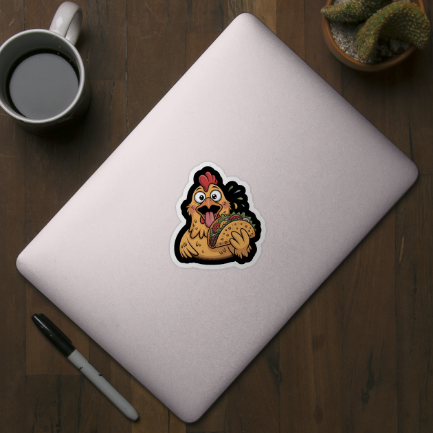 Us Chicken Scared Of Tacos Funny Taco Always Chickens Out - Tacos ...