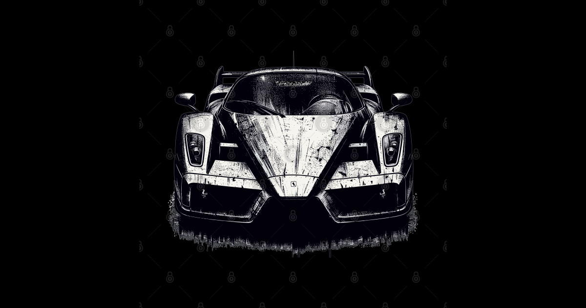Ferrari Enzo - Ferrari - Sticker | TeePublic