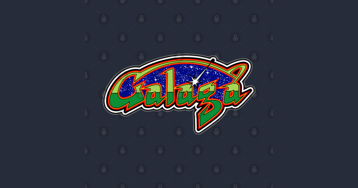Galaga DesignLogo - Logo - T-Shirt | TeePublic