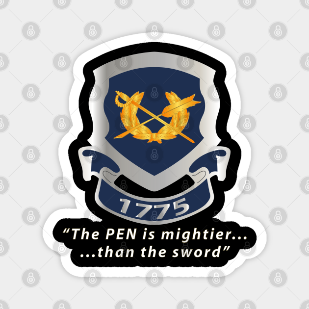 Army - Jag Corps Crest - Pen is Mighter X 300 - Army Jag Corps Crest ...