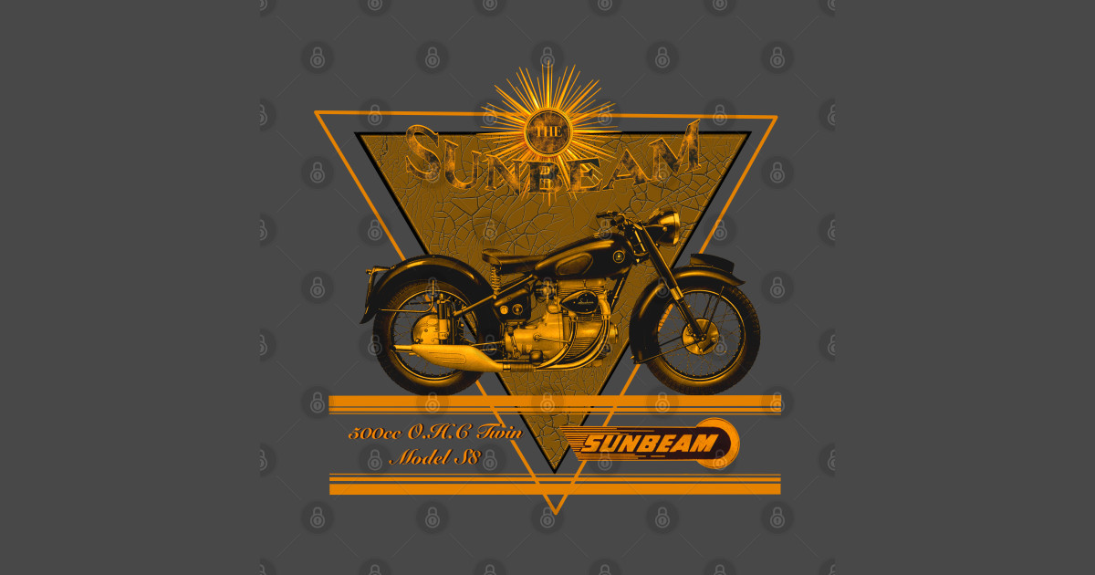 The Gorgeous Sunbeam Model S8 500cc Motorcycle - Motorcycles - T-Shirt ...
