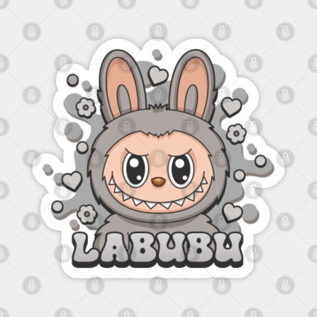 Labubu Sesame Character - Labubu - Magnet | TeePublic