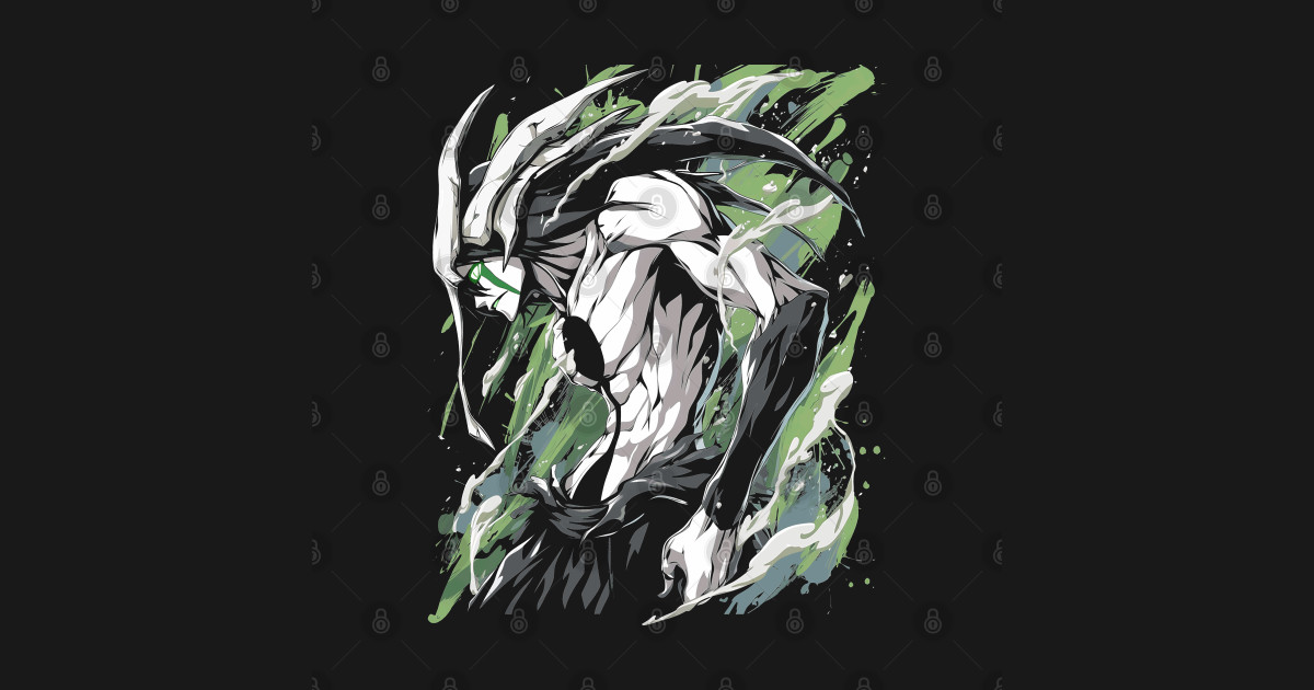 Ulquiorra Hollow Form Fan Art Bleach - Ulquiorra Cifer - T-Shirt ...