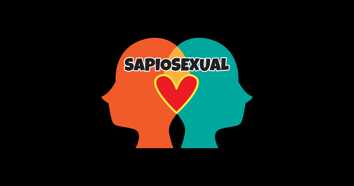 Sapiosexual - Illustration Artwork - Sticker | TeePublic