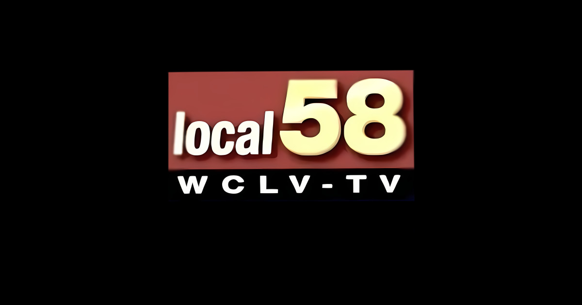 Local58 WCLV-TV logo - Local58 Wclv - Sticker | TeePublic