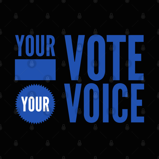 Your vote your voice. - Presidential Election - Phone Case | TeePublic