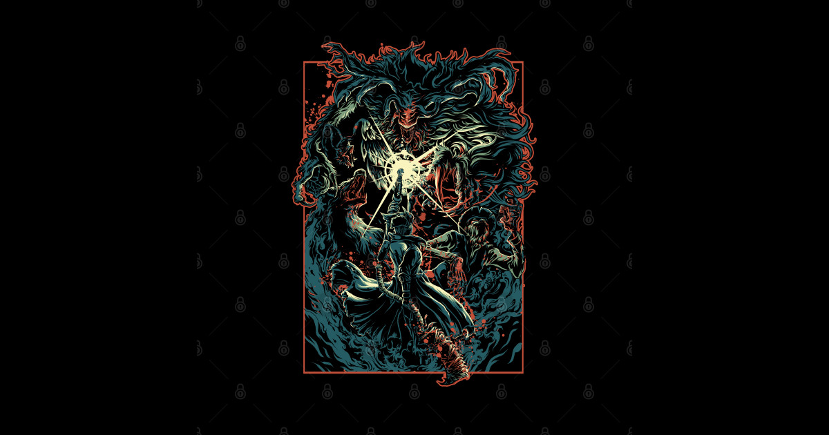 Bloody Beast - Bloodborne - Posters and Art Prints | TeePublic