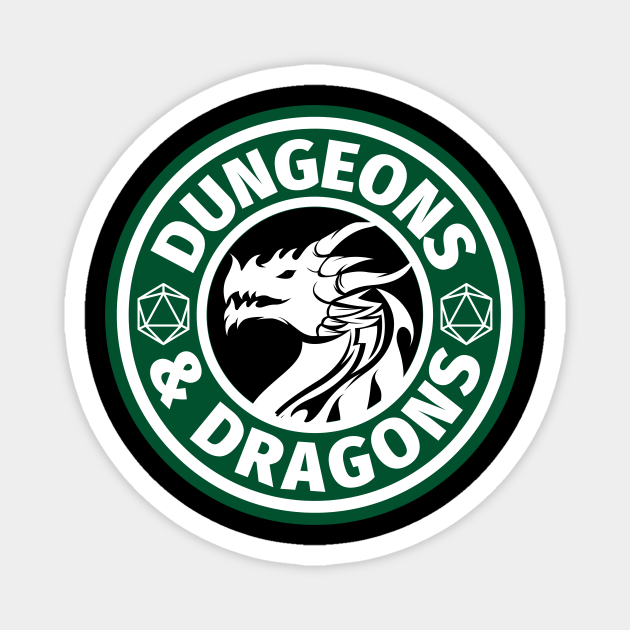 Dungeons & Dragons Logo - Dungeons And Dragons - Magnet | TeePublic