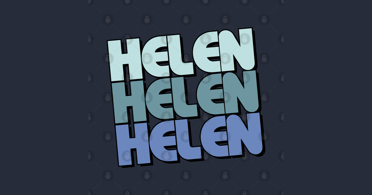 Helen 70's Style - Helen Name - T-Shirt | TeePublic