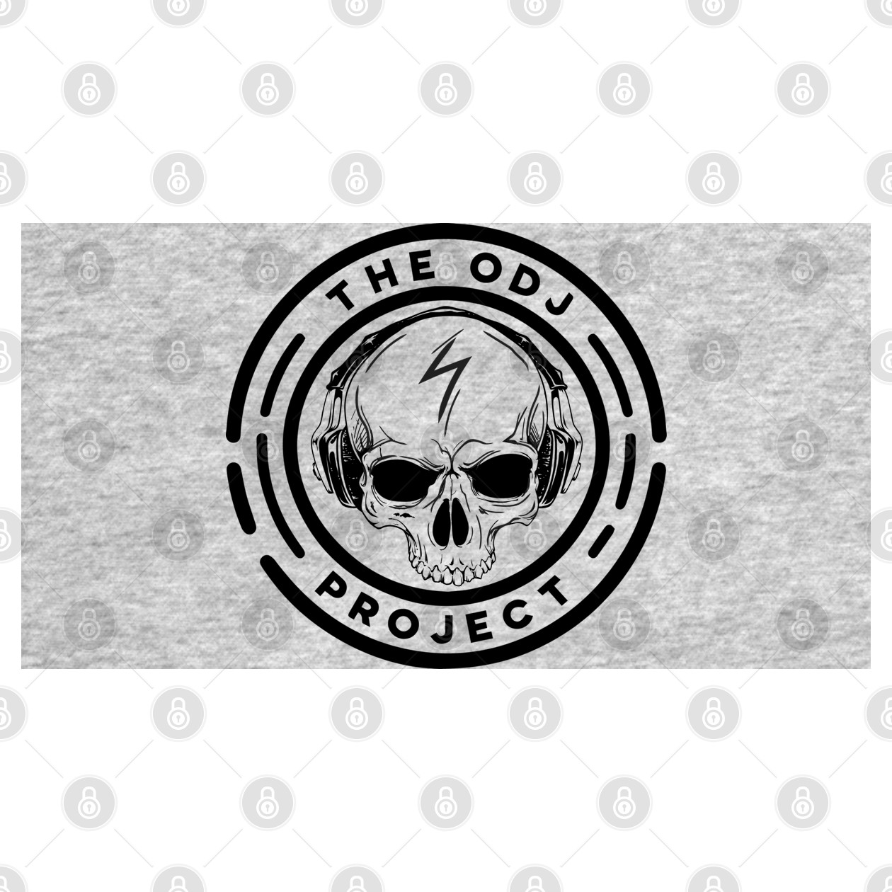 ODJ Project - Skull Headphones - Black - Odj Project - T-Shirt | TeePublic