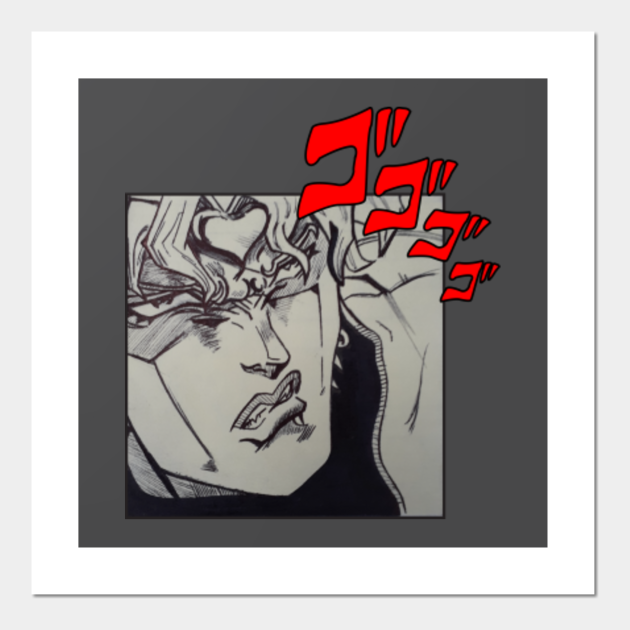 Brando Dio Menacing - Jojos Bizarre Adventure - Posters and Art Prints ...