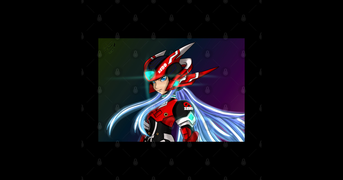 Mythos Zero - Mega Man Zero - Posters and Art Prints | TeePublic