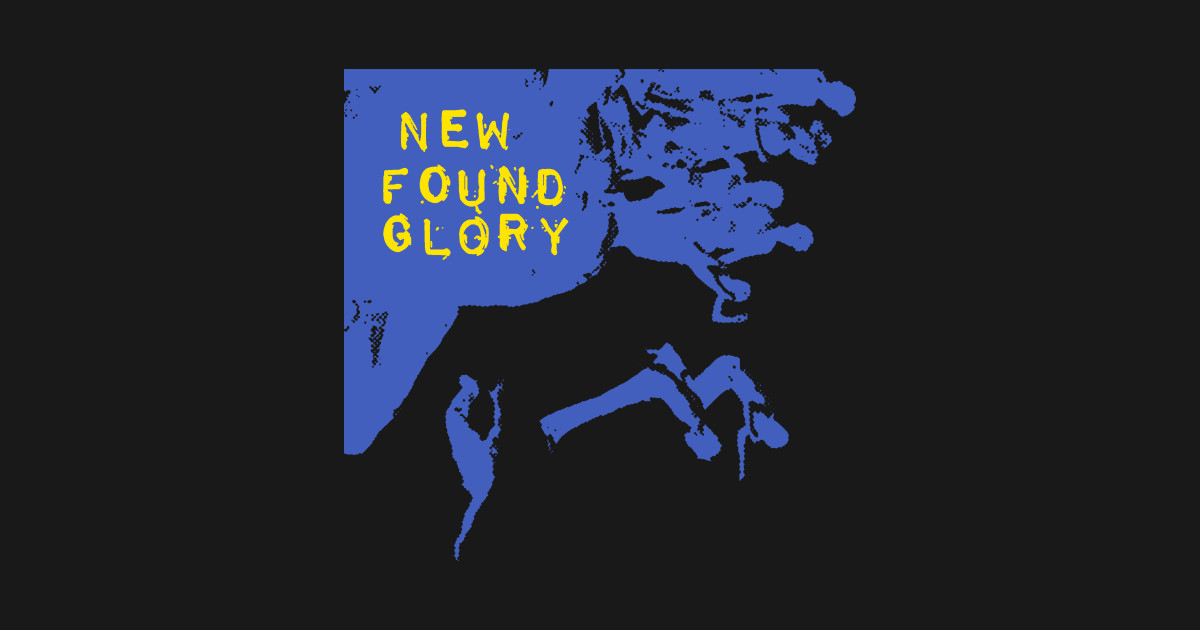Blue Sillhouette Band Indie - New Found Glory - T-Shirt | TeePublic