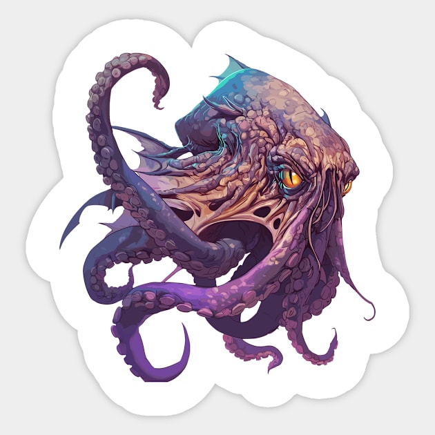 Kraken - Mythical Creature - Mythical Creature - Sticker | TeePublic