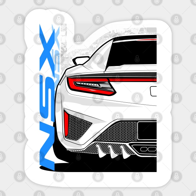 NSX 2017 - Acura Nsx - Sticker | TeePublic