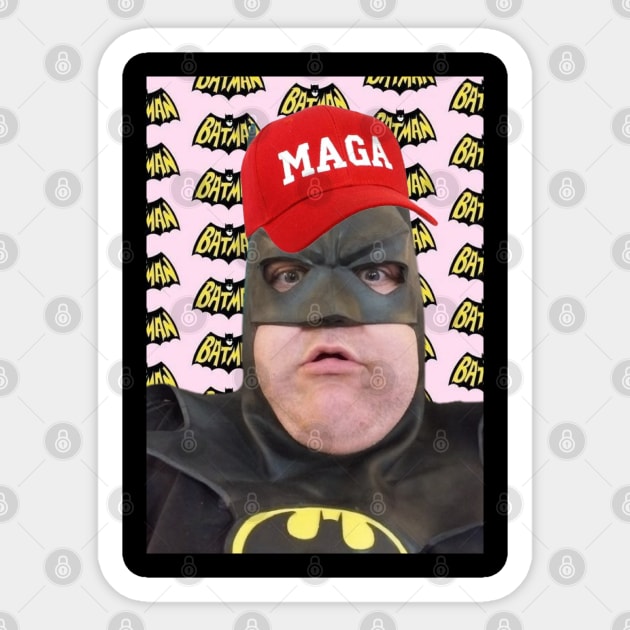 MAGA Big Fat Bat - Lol - Sticker | TeePublic