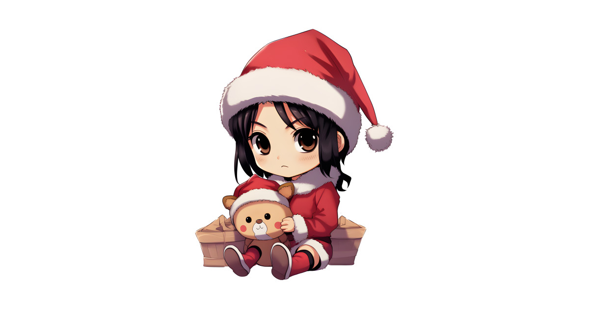 Christmas With Your Favorite Anime - Anime Christmas Gift - T-Shirt ...