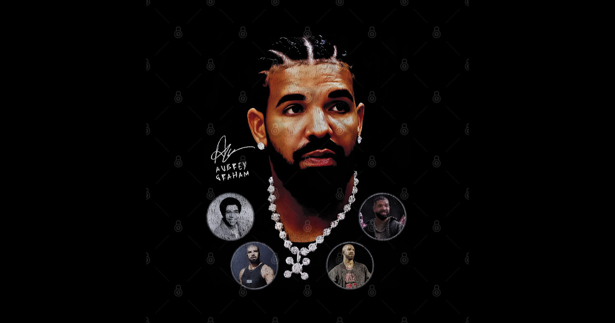 Drake All Over The Years - Drake - Sticker | TeePublic