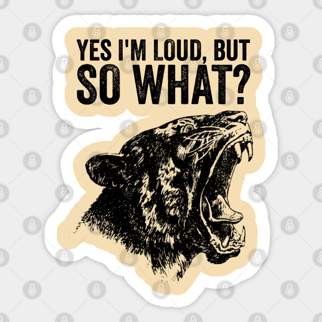 So What?! - So What - Sticker | TeePublic