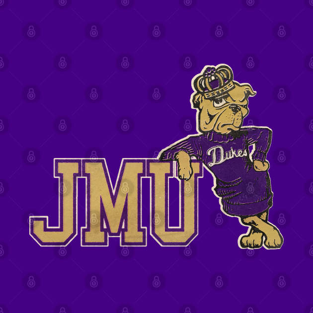 Vintage Looking JMU Mascot Logo - Jmu - Mug | TeePublic