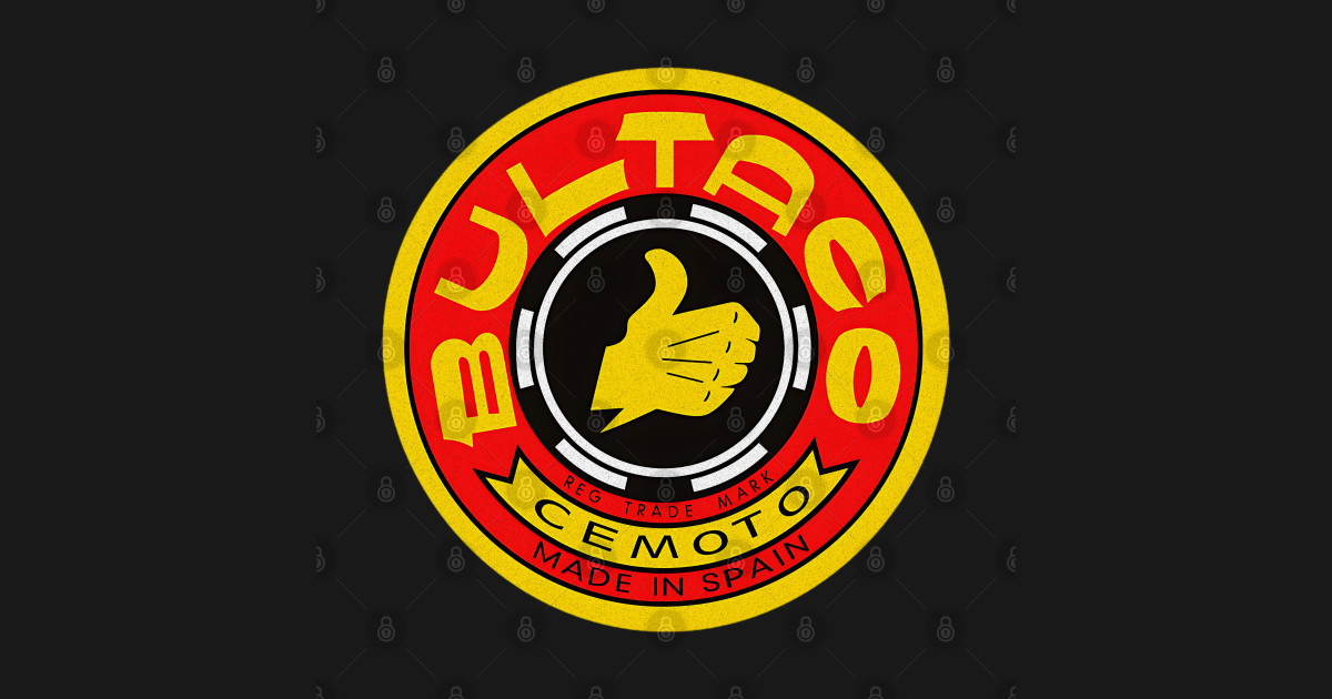 Bultaco Motorcycles - Vintage nostalgic logo from 1958 - Bultaco - T ...