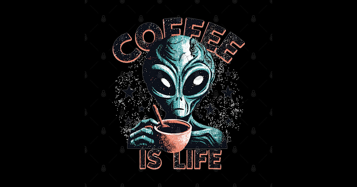 Coffee Is Life - Coffee Is Life - Sticker | TeePublic