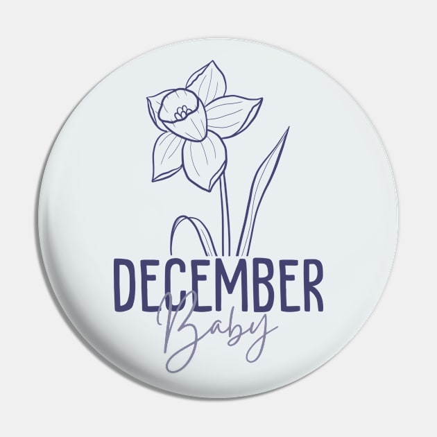December Baby, Narcissus Birth Flower, December Flower Baby Gift ...