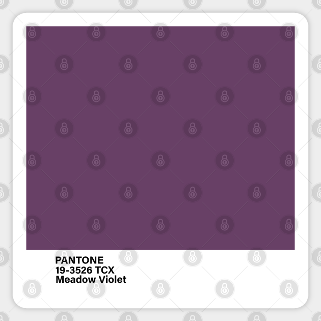 PANTONE 19-3526 TCX Meadow Violet, purple - Pantone 19 3526 Tcx Meadow ...