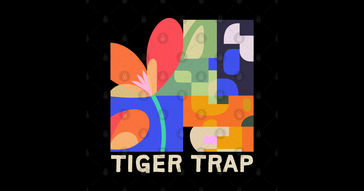 Tiger Trap --- Fan Tribute Art - Tiger Trap - Sticker | TeePublic