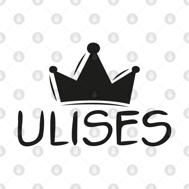 Ulises name, Sticker design. - Ulises - T-Shirt | TeePublic