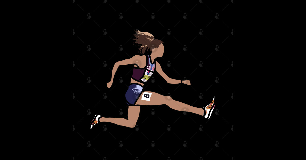 Athlete 9 - Sydney - Sprint - Sticker | TeePublic