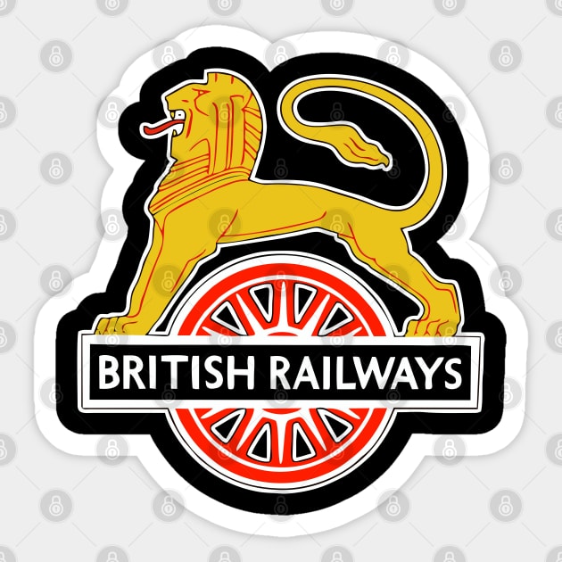Vintage British Railways - Vintage British Railways - Sticker | TeePublic