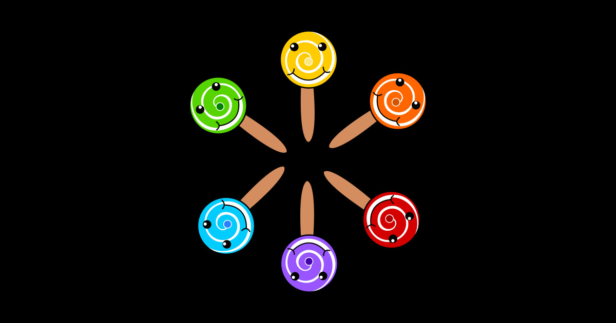 Lollipop Carousel - Cute Food - T-Shirt | TeePublic