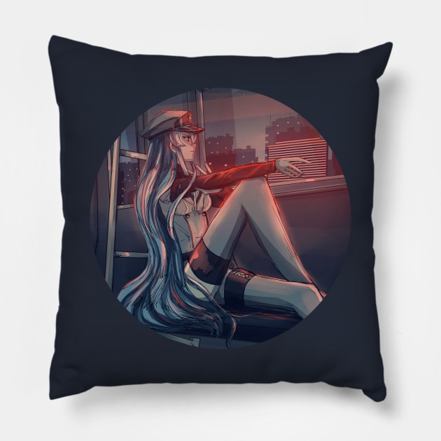 Esdeath / Akame Ga Kill - Anime Girls - Pillow | TeePublic