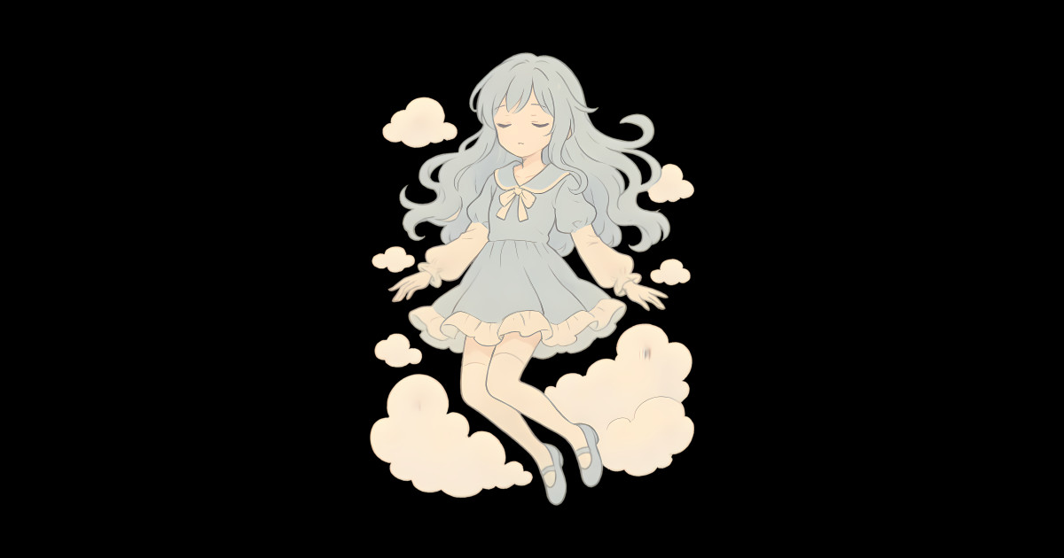Dreamcore Floating Idol Pastel Anime Girl 163 - Dreamcore Floating Idol ...