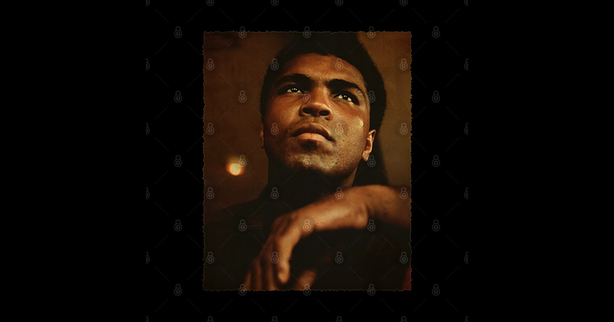 muhammad ali pose - Muhammad Ali - Sticker | TeePublic
