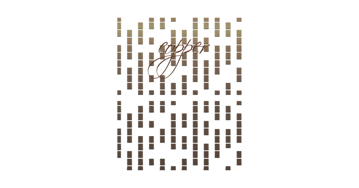 Dark Brown Rustic Textured Copper Check - Pattern - T-Shirt | TeePublic