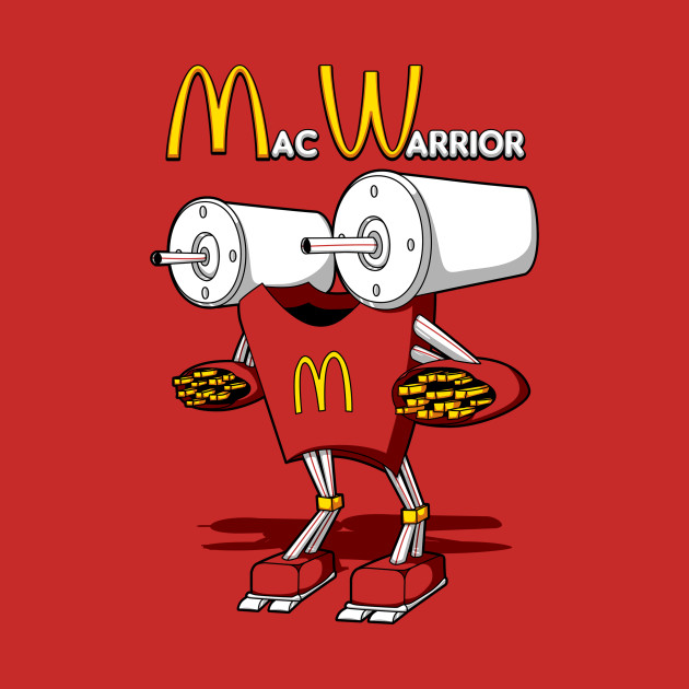 Mac Warrior - Video Games - T-Shirt | TeePublic